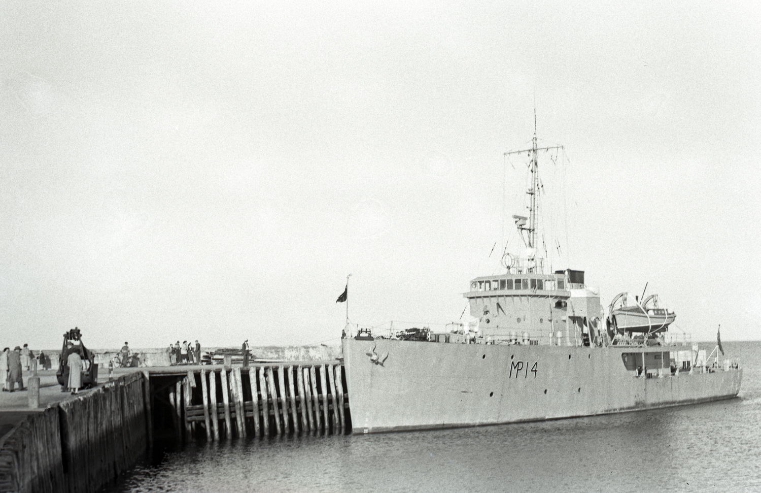 RCMP Patrol Boat at Grand Bank - 1950s | Allan and Robert Stoodley | MARKET