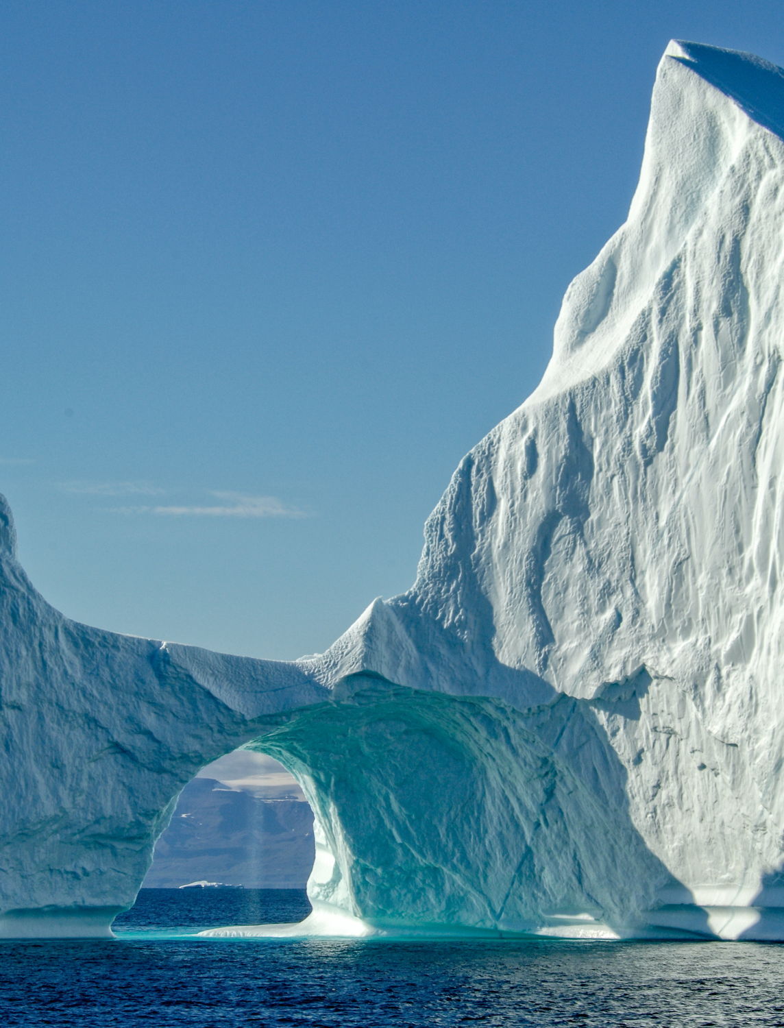 Arched Iceberg with Waterfall 2 | Dennis Minty | MARKET