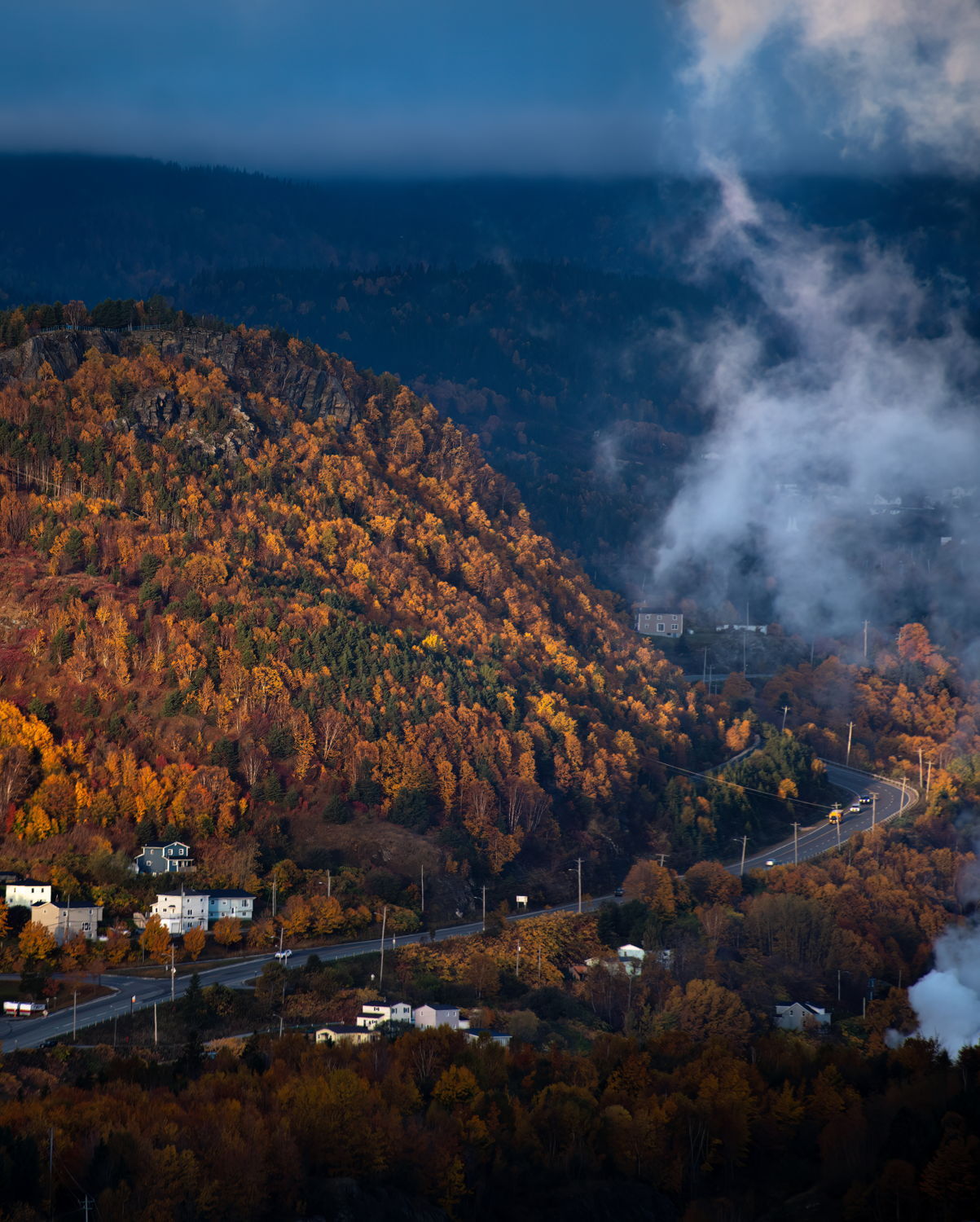 Corner Brook Autumn Light | Ray Mackey | ARTfunnels