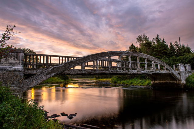 Salmonier Bridge | Ray Mackey | ARTfunnels