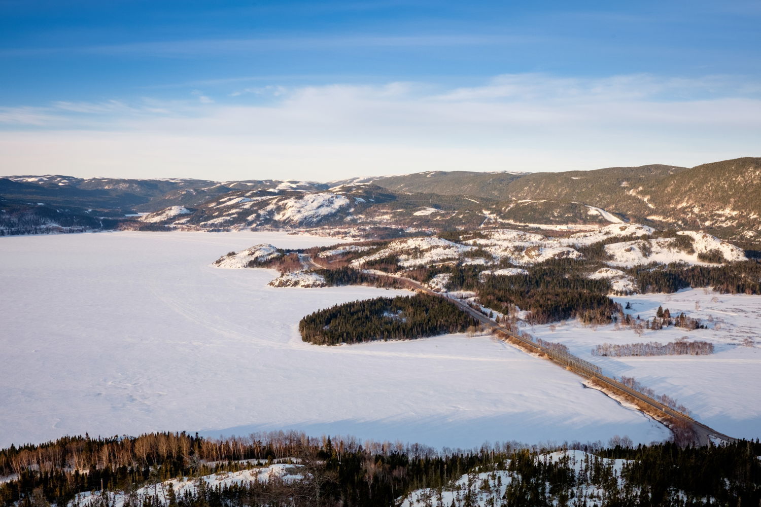 Main River Bridge and Pollard's Point | AJ Smith | ARTfunnels