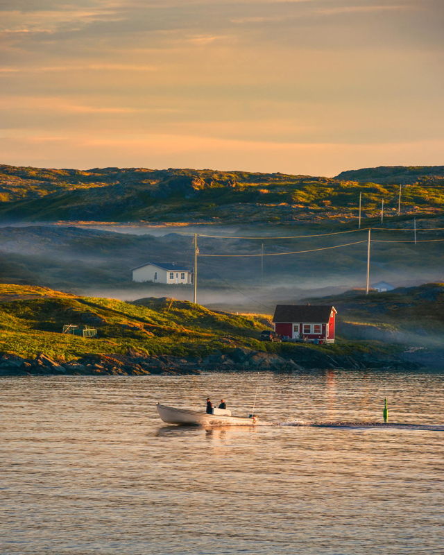 Fishing Boat Heads to Sea | Gord Follett | ARTfunnels
