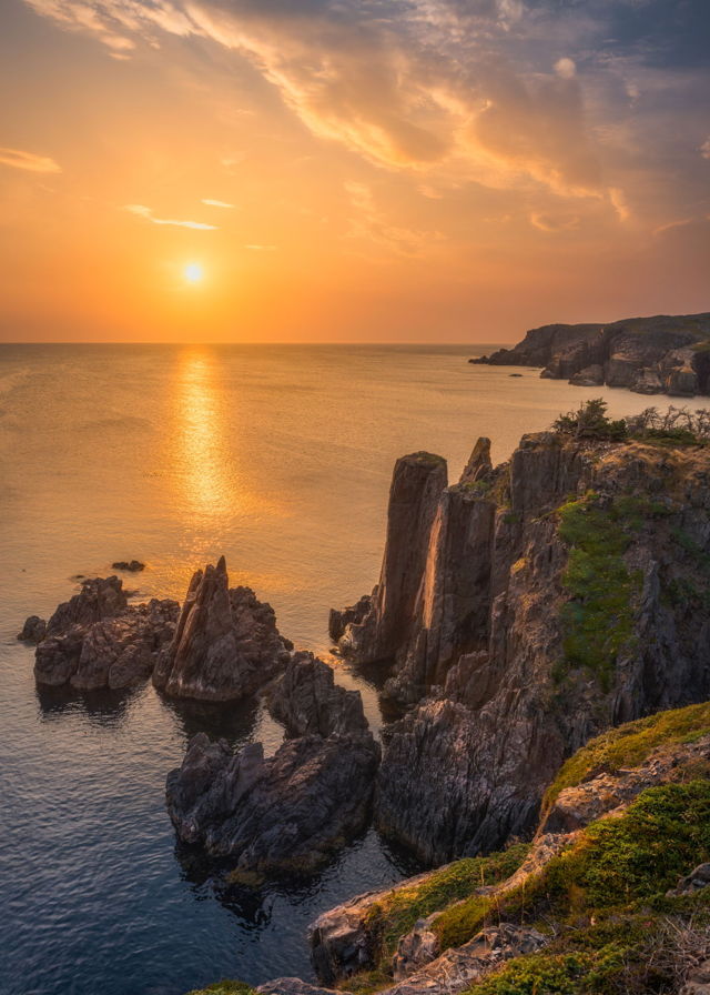 Golden Sunrise John Cable Cove | Gord Follett | ARTfunnels