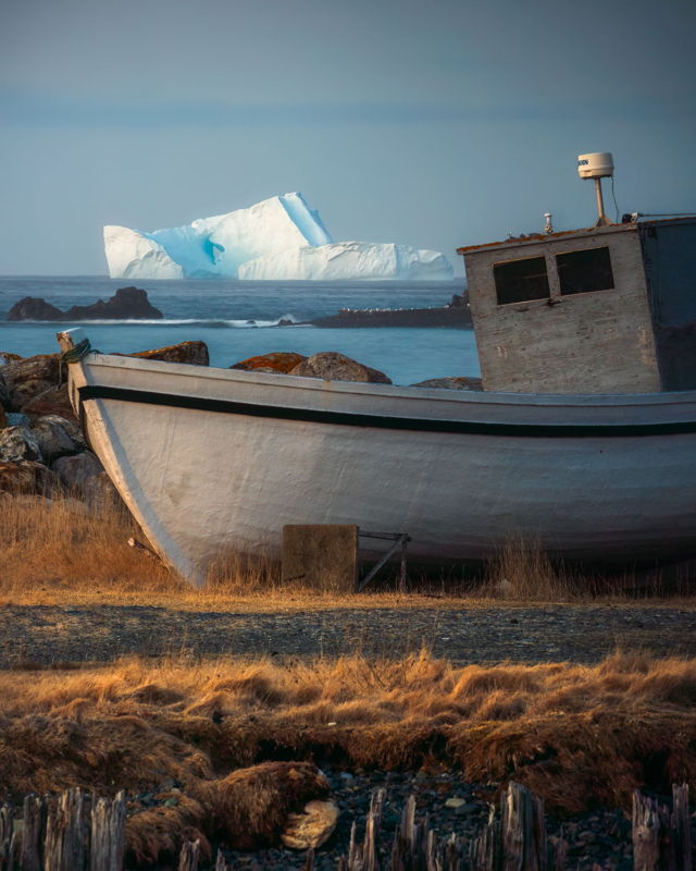 Boat and the Iceberg | Gord Follett | ARTfunnels