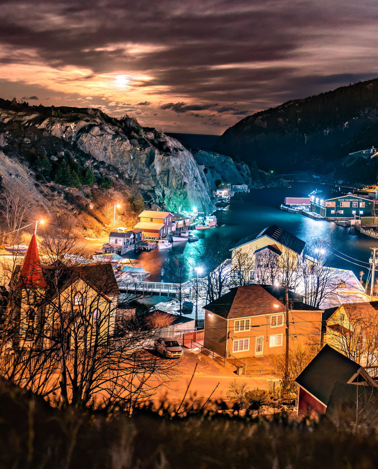Quidi Vidi Moonlight | Ray Mackey | ARTfunnels