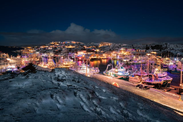 Port De Grave Boat Lighting | Gord Follett | ARTfunnels