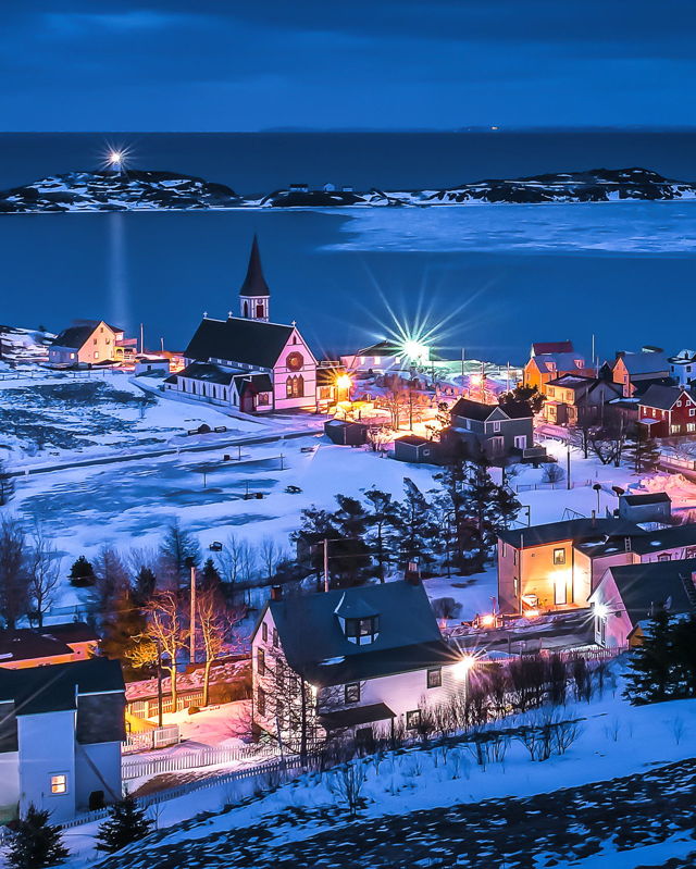Trinity Winter Blue Hour | Ray Mackey | ARTfunnels
