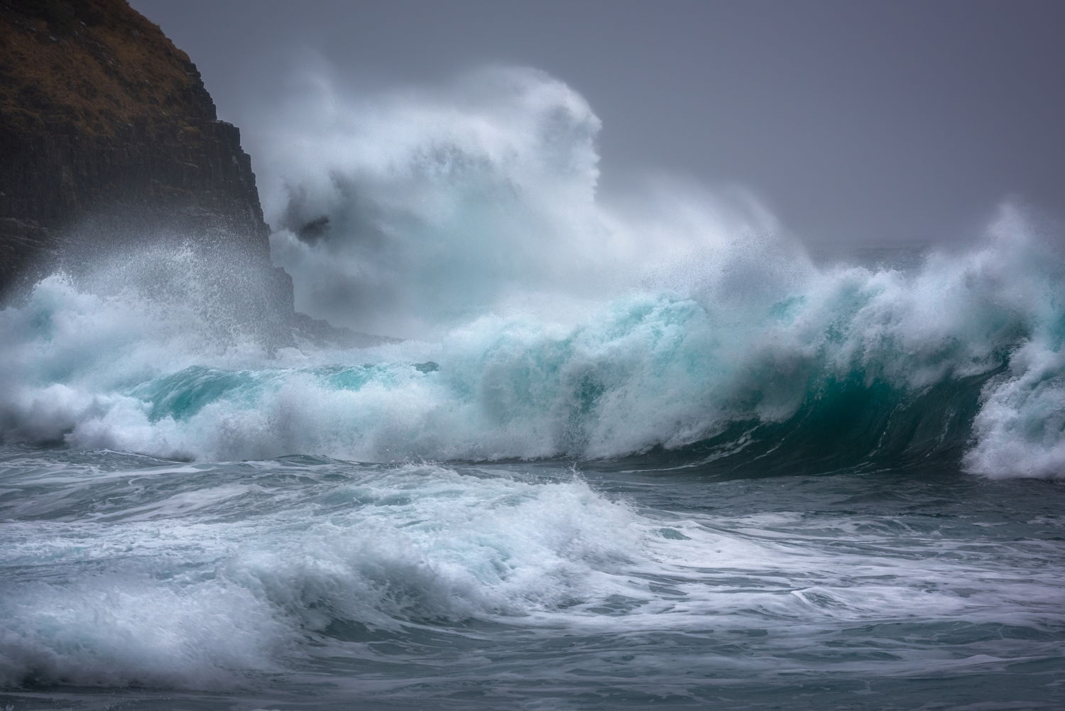 Angry Ocean Middle Cove | Gord Follett | ARTfunnels